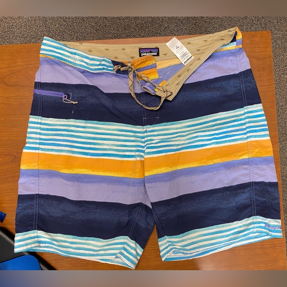 Patagonia | Swim | Patagonia Mens Blue Board Shorts Swim Trunks Size 4 ...